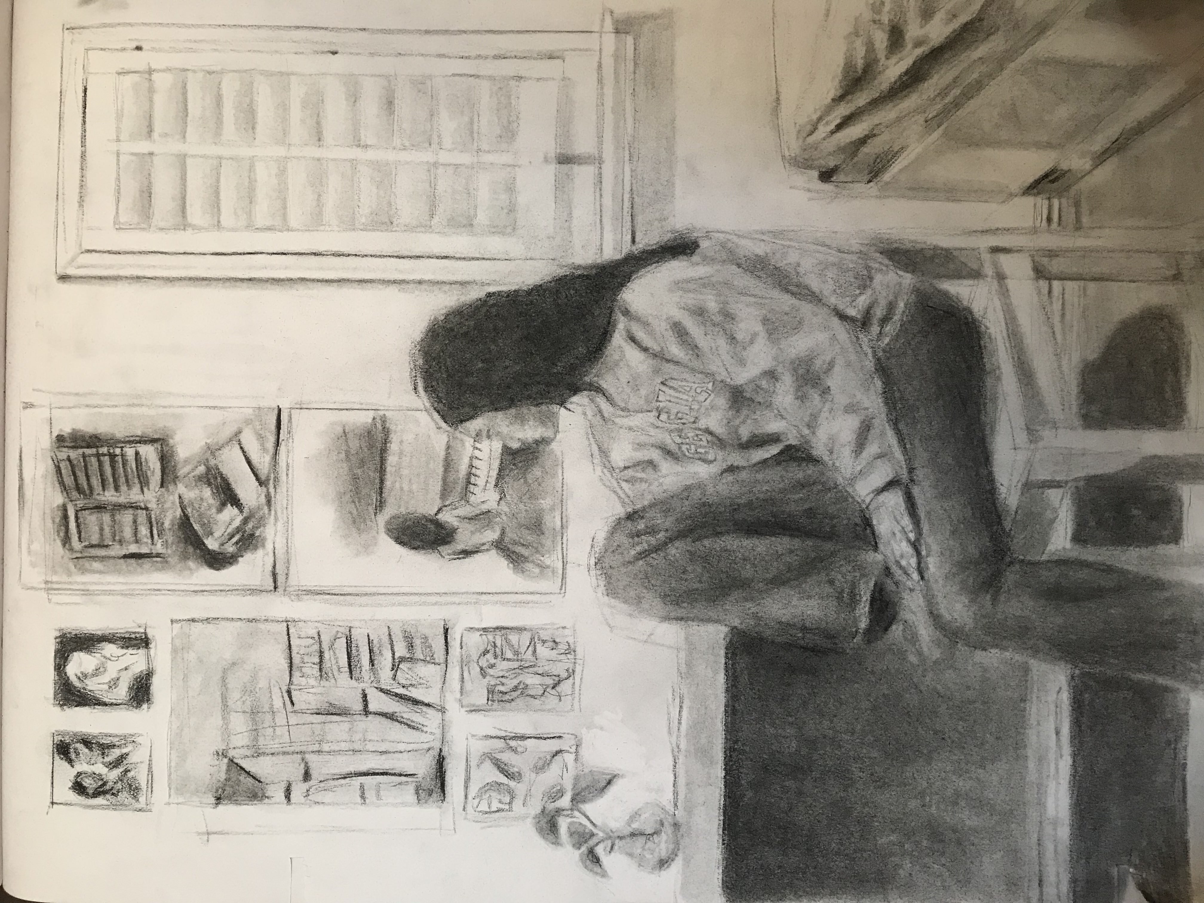 Visual Art By Arya Gupta - Modern Literature